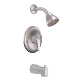 Moen Chateau Posi-Temp Single Handle Tub/Shower Handle Kit & Reviews | Wayfair
